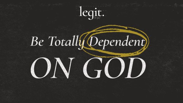 Happiness: Be Totally Dependent on God - Christ's Commission Fellowship