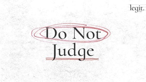 Do Not Judge - Christ's Commission Fellowship