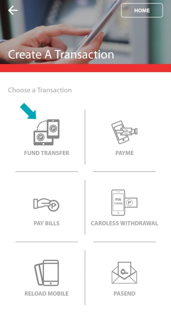 Give Through Bank Transfer / Direct Bank Deposit: PSBank Mobile App ...