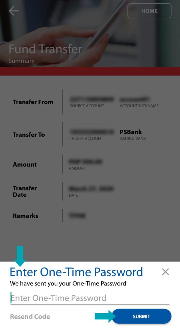 Give Through Bank Transfer / Direct Bank Deposit: PSBank Mobile App ...