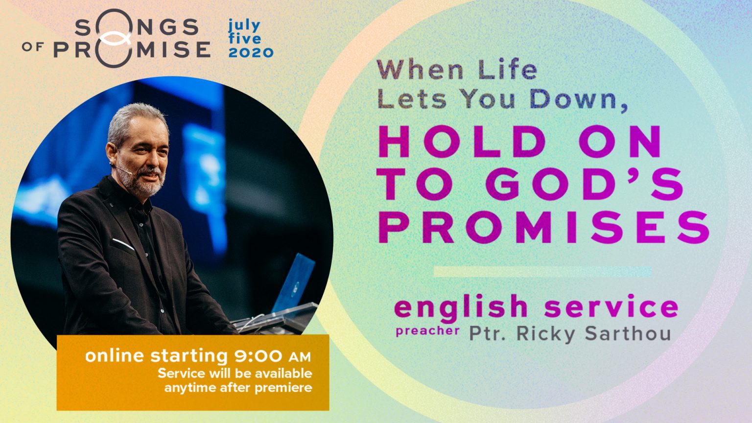 When Life Lets you down, Hold on to God's Promises - AM - Christ's ...