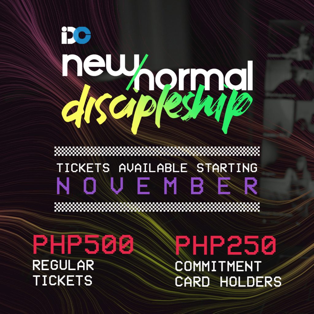 IDC 2021-1025, for news 02 (with ticket prices) - Christ's Commission ...