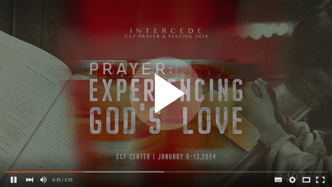 Intercede - Christ's Commission Fellowship