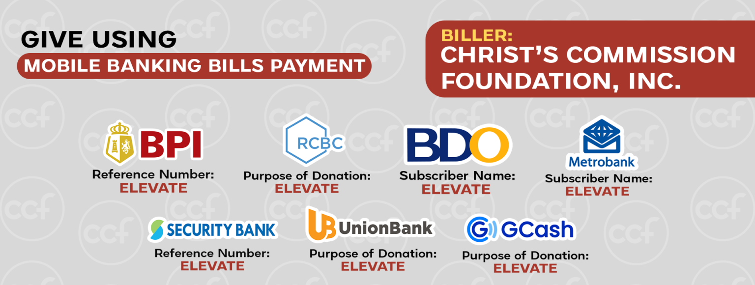 Elevate - Support - Christ's Commission Fellowship