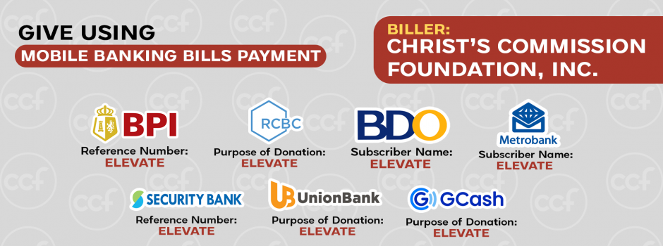 give thru mobile banking - Christ's Commission Fellowship