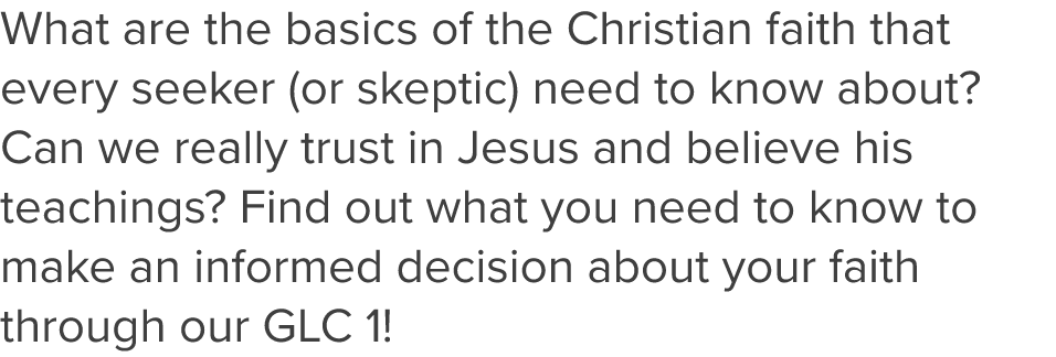 Discipleship Journey - Christ's Commission Fellowship