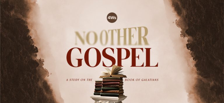 4Ws - THE LAW LEADS US TO CHRIST - Christ's Commission Fellowship